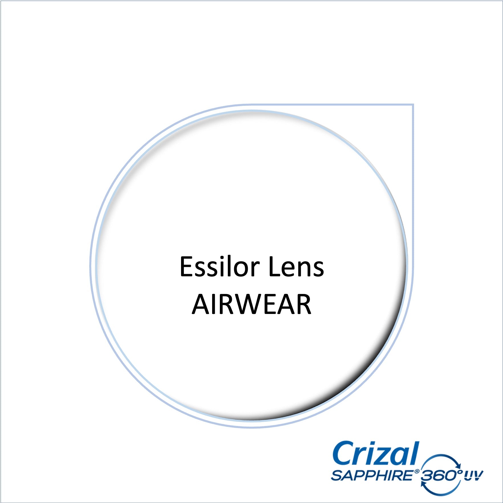 Essilor - Airwear AS Lens Crizal-Sapphire HR – Super Clear Optical